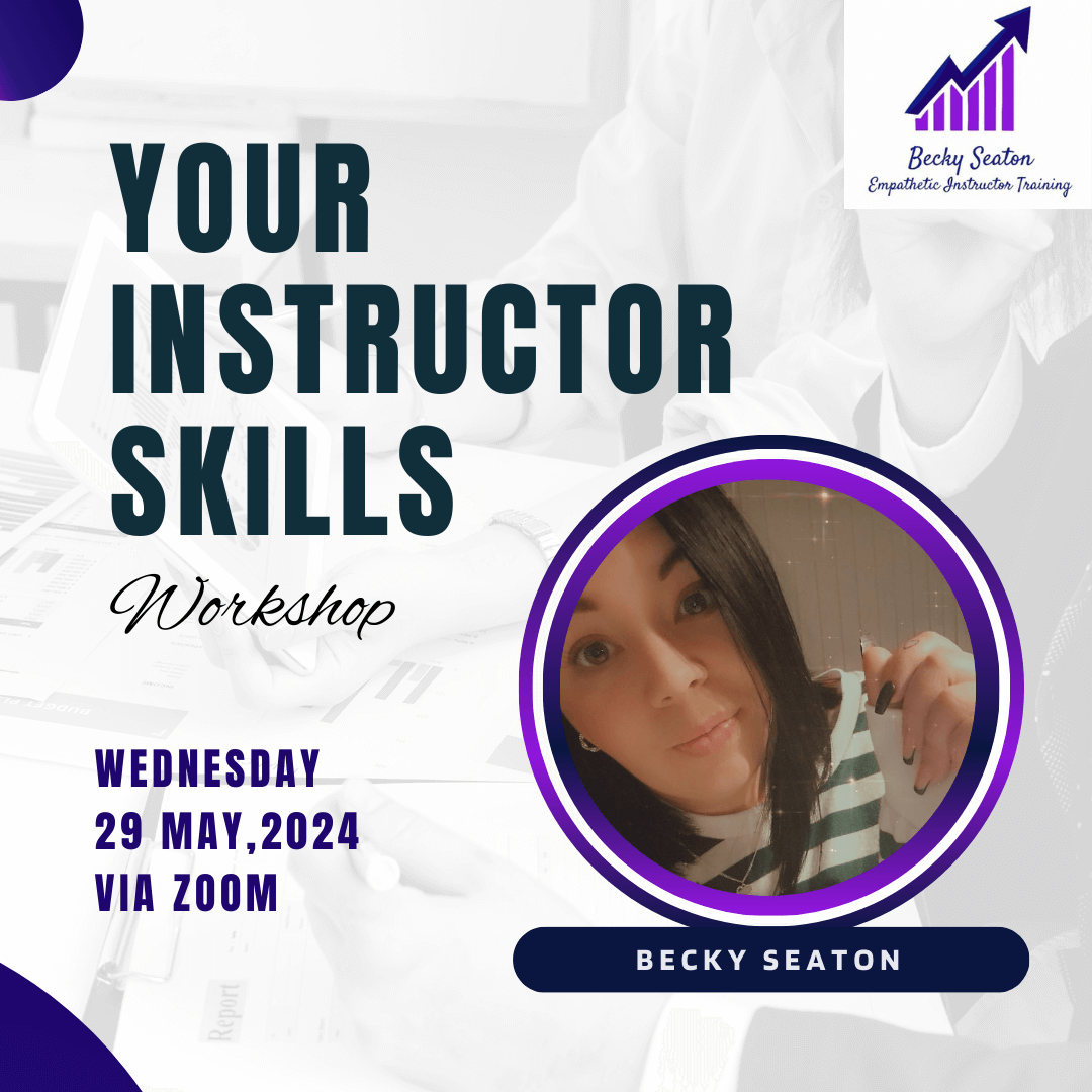 Workshops from Wed 5th June – Wed 8th May – PDIADI | National Driving Instructor Development