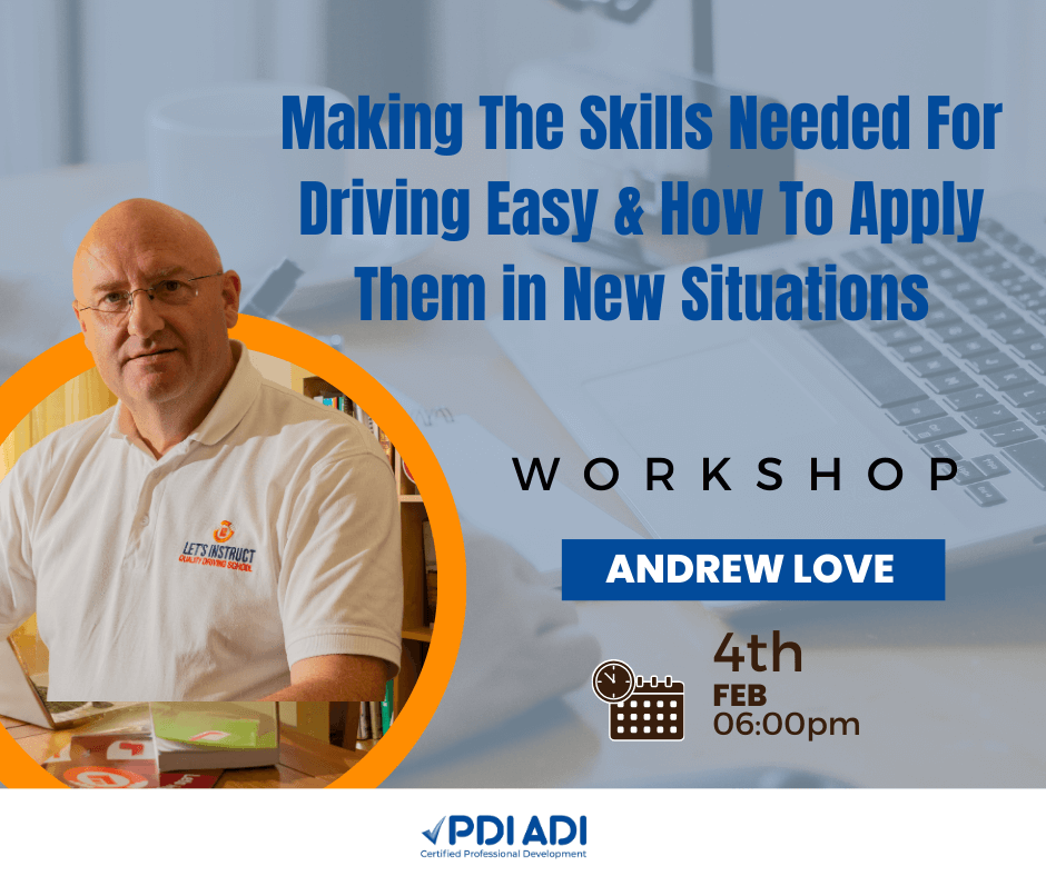 Making The Skills Needed For Driving Easy & How To Apply Them in New ...